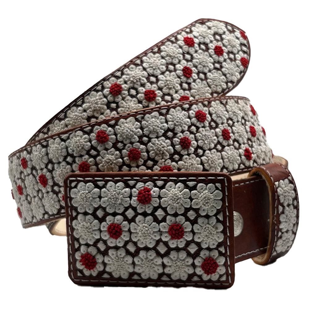 Piteado Handmade Belt - Thousand Flowers Model – Arteenpit
